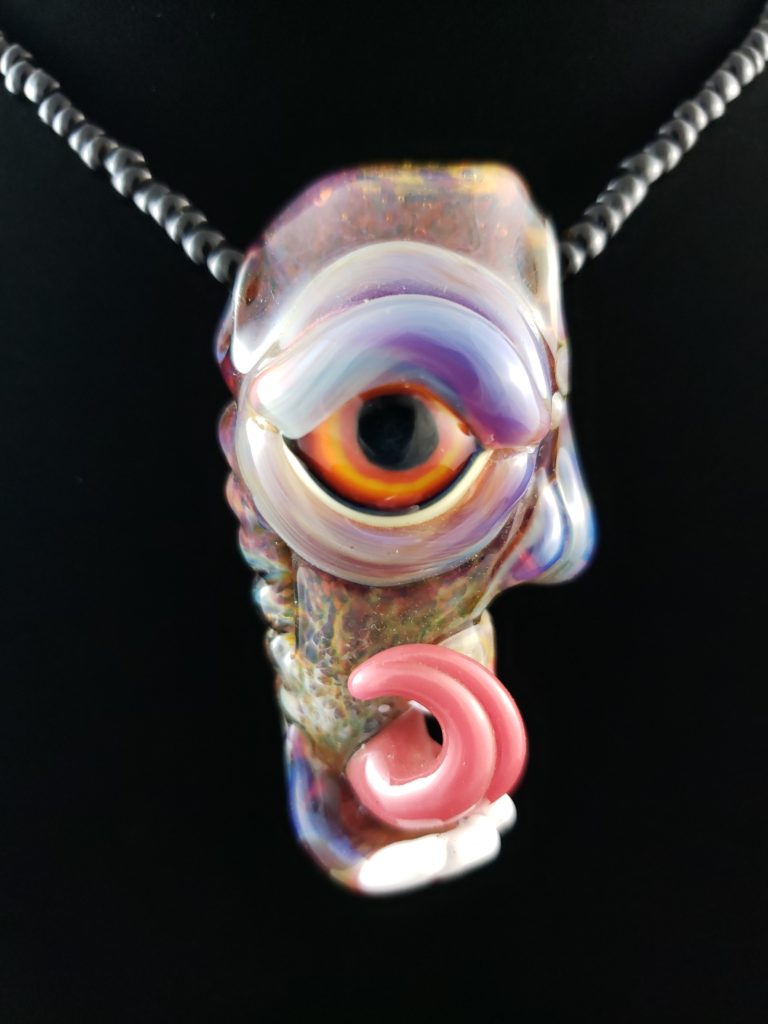 Boro Glass Creature Pendant - Matt Musick Glass Designs